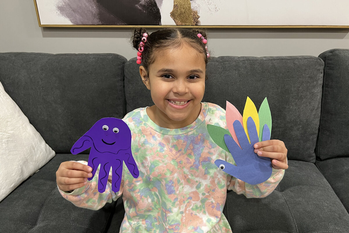 Turn Your Handprint Into Birds and Jellyfish |… | PBS KIDS for Parents