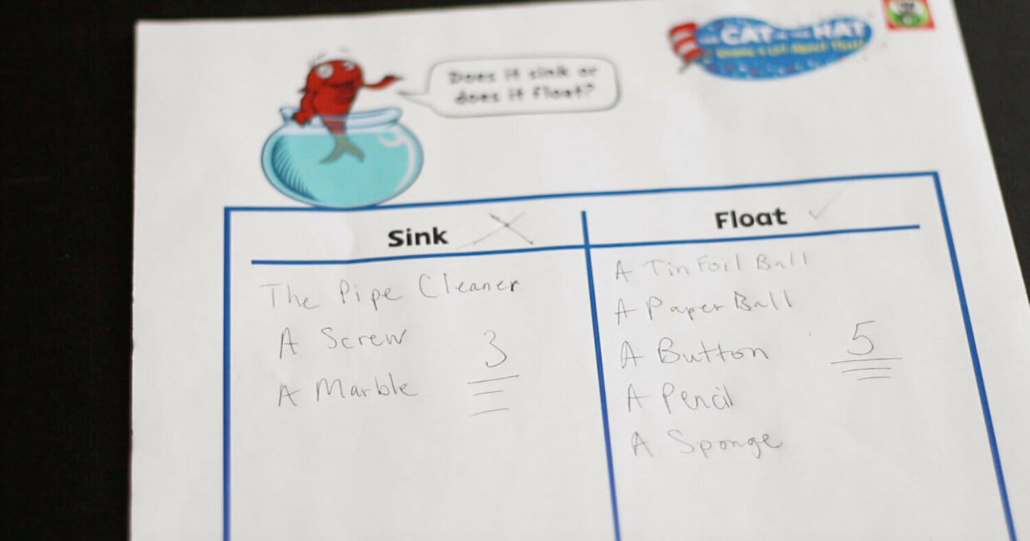 Easy Science: Sink or Float? | Crafts for Kids | PBS KIDS for Parents
