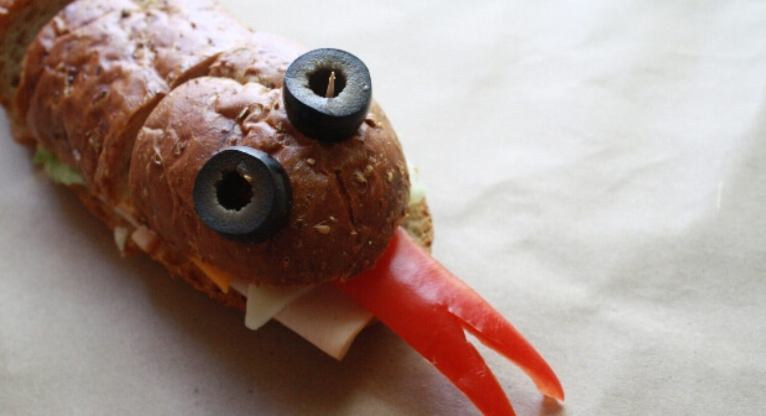 Snake Sandwich | Recipes for Kids | PBS KIDS for Parents