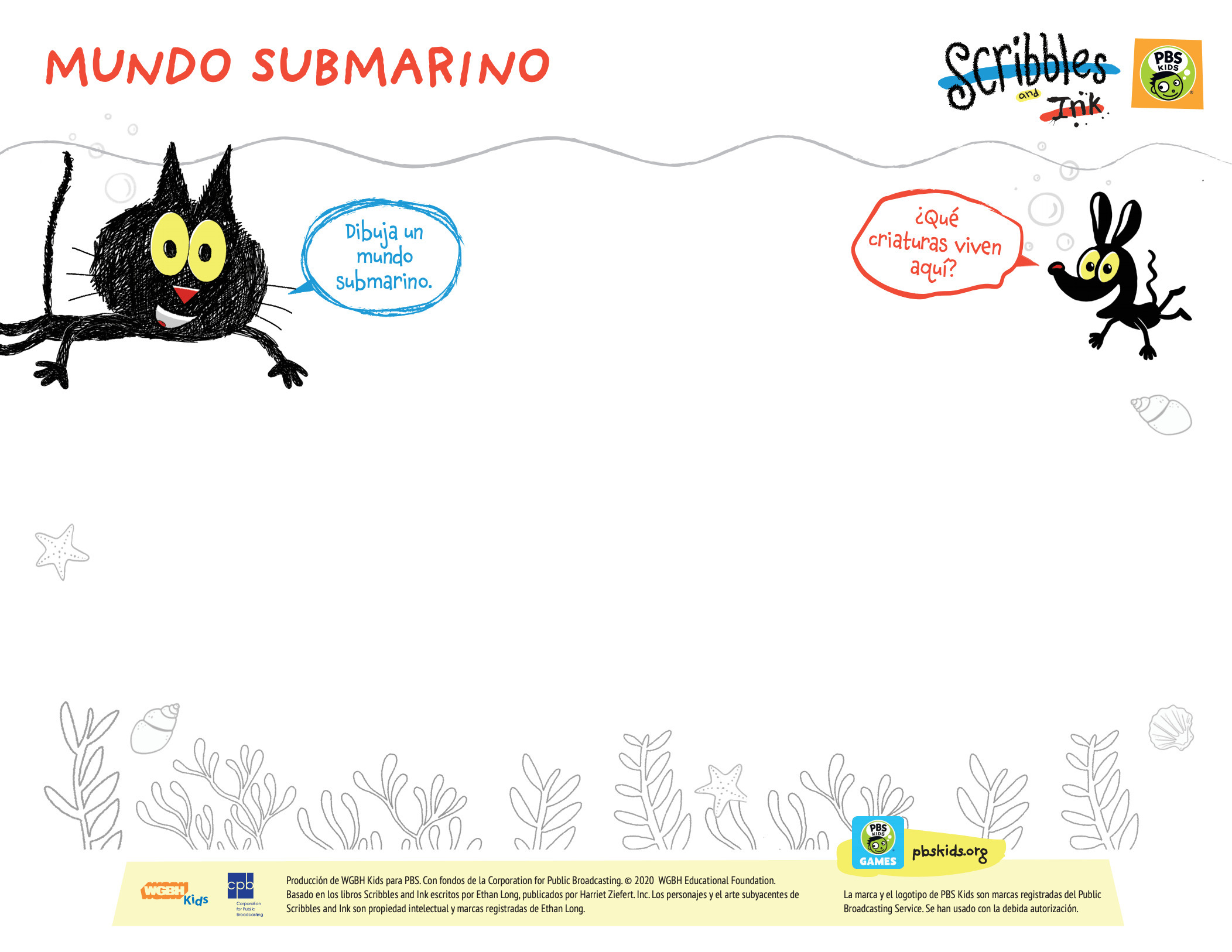 Scribbles & Ink . Activities | PBS KIDS